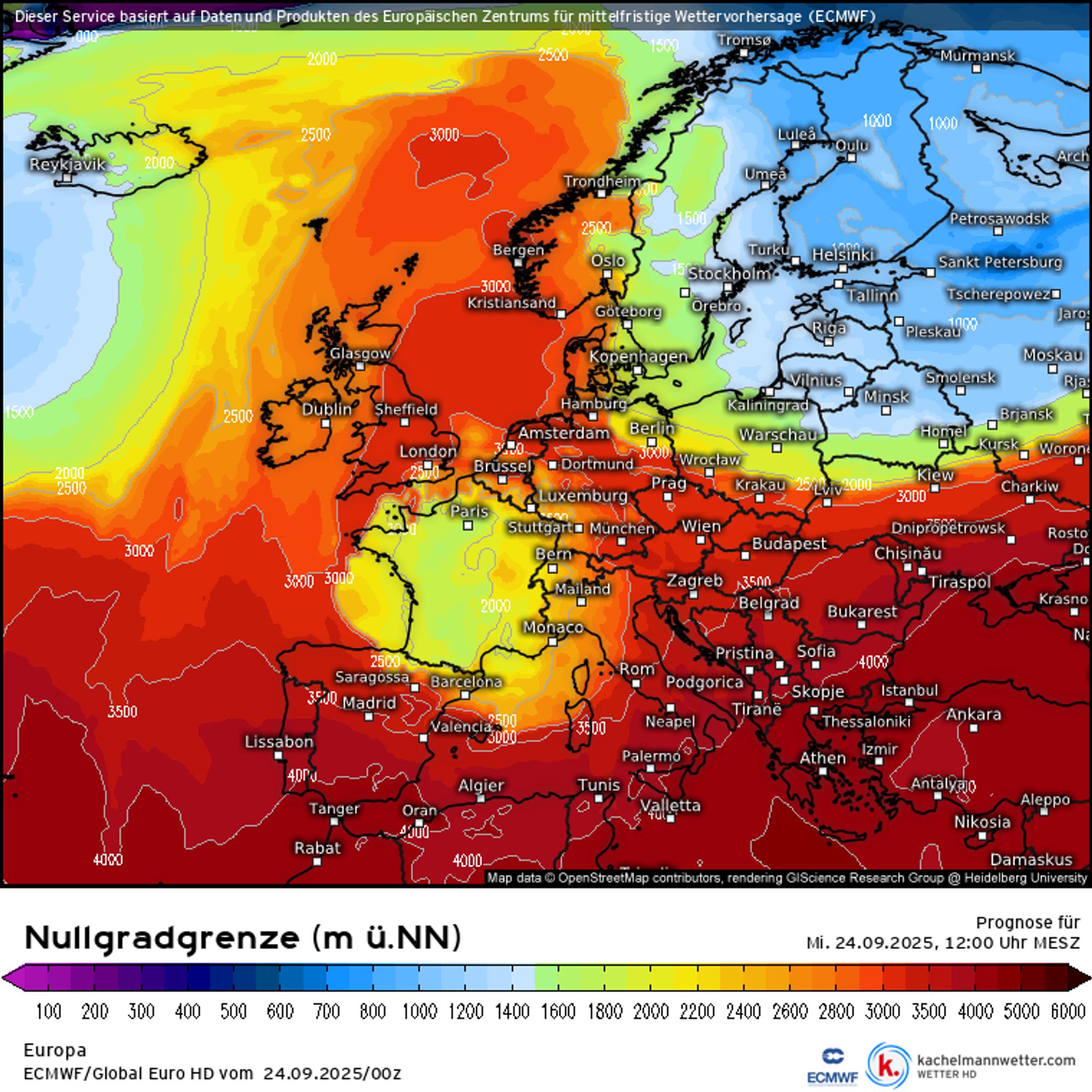 Changeable until Saturday with snow above 2000 meters - wePowder