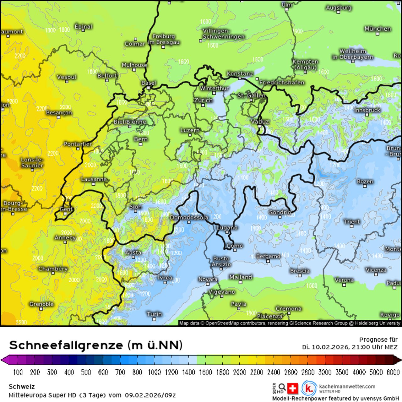 Powder Alert #7: a meter of snow for the Western Alps above 1800 meters ...